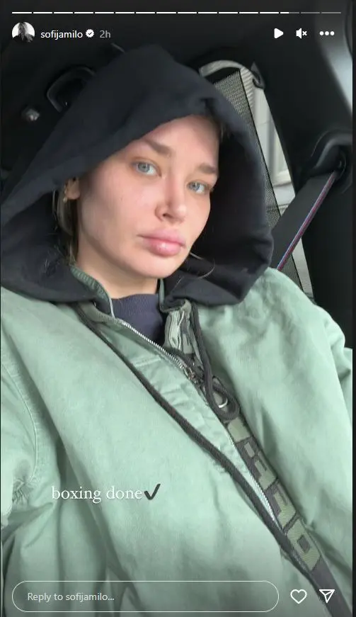 Pokazala negovano i sveže lice: Sofija Milošević bez grama šminke